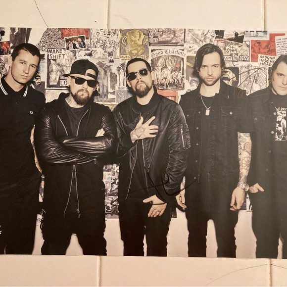 Hot Topic | Art | Authentic Autographed Good Charlotte Poster | Poshmark